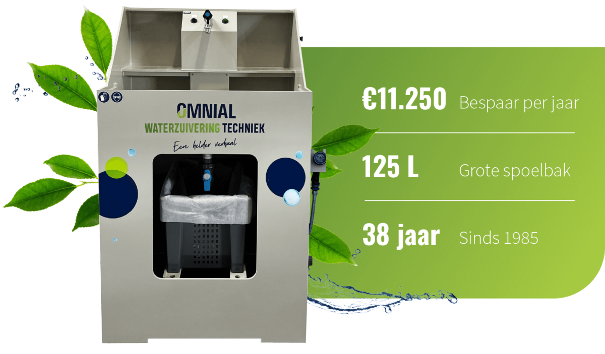 Spoelwater Zuiveren - Dé oplossing voor spoelwater